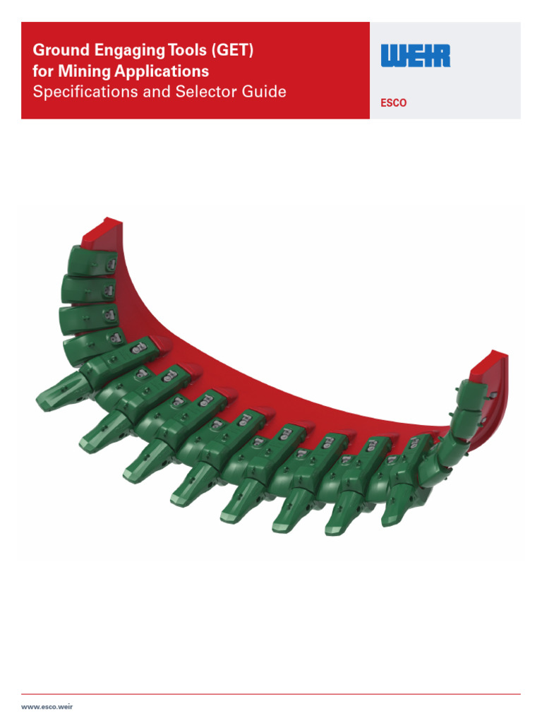 Esco Mining GET Spec Book 2020 | PDF