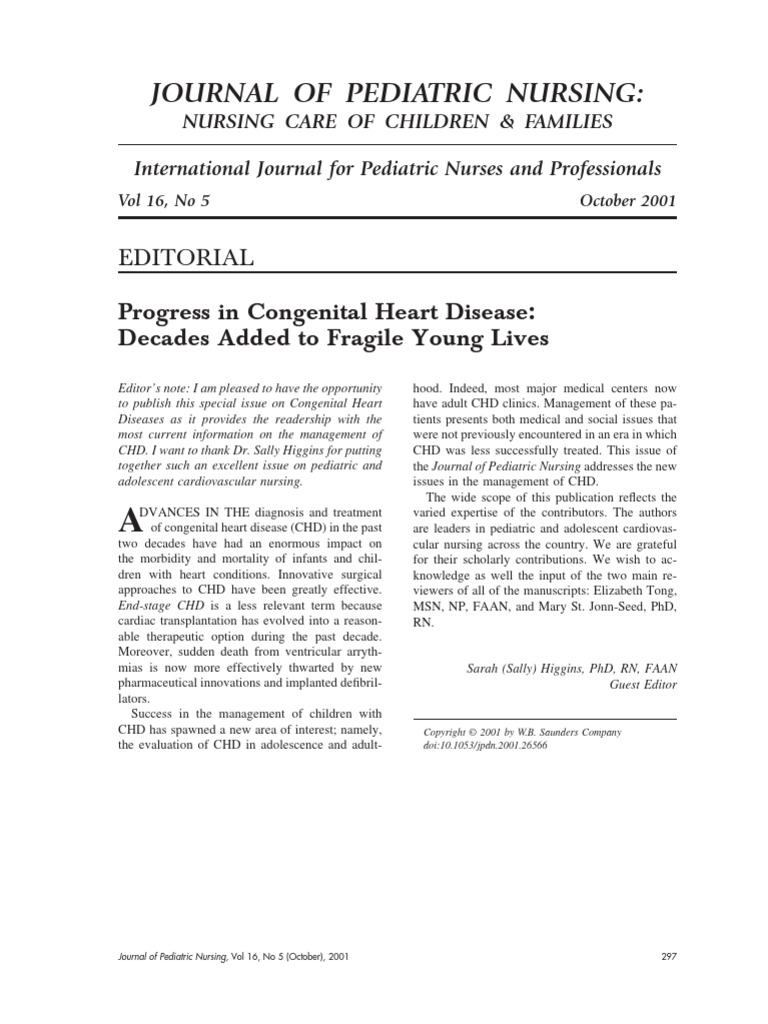 Progress in Congenital Heart Disease Decades Adde | PDF | Congenital ...