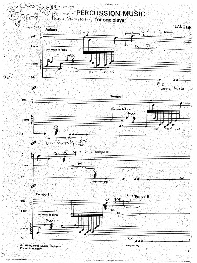 Isvic, A. - Percussion Studio | PDF