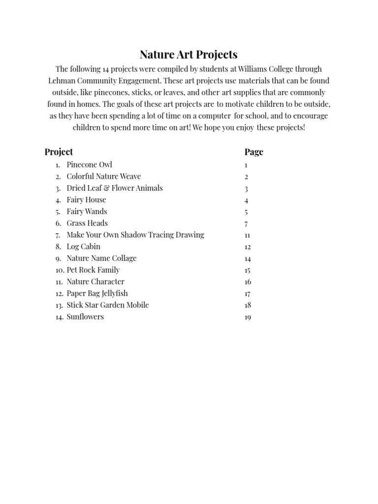 Lehman Art Projects Compressed | Download Free PDF | Loom | Adhesive