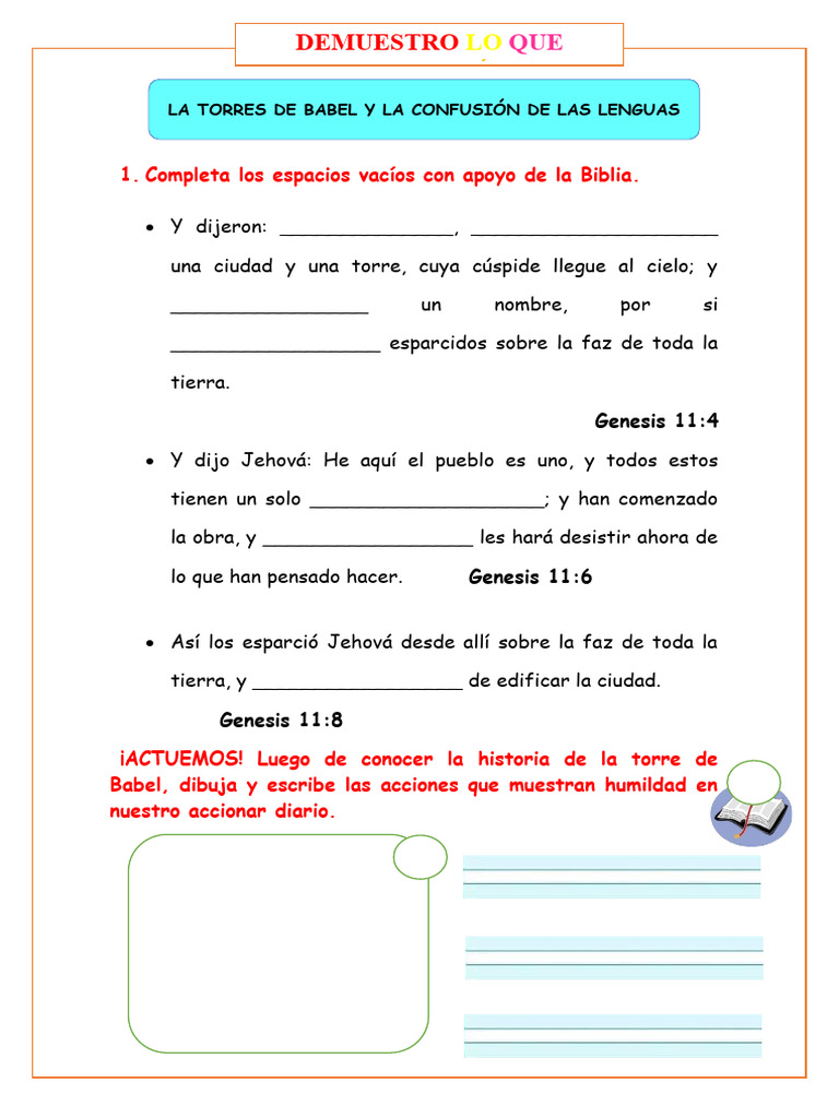 Ficha Rel - Torre de Babel | PDF