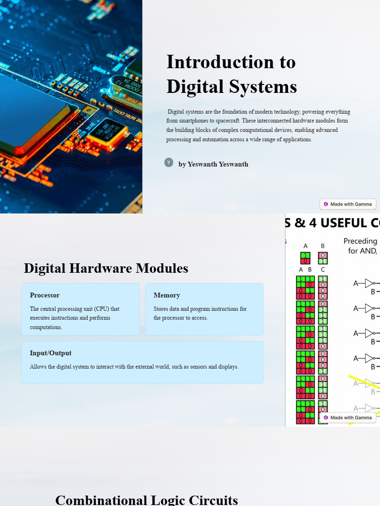 Introduction To Digital Systems | PDF | Hardware Description Language ... Introduction To Digital Systems | PDF | Hardware Description Language ...