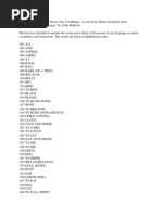 Pinoy Henyo Word Lists and Categories | PDF | Foods