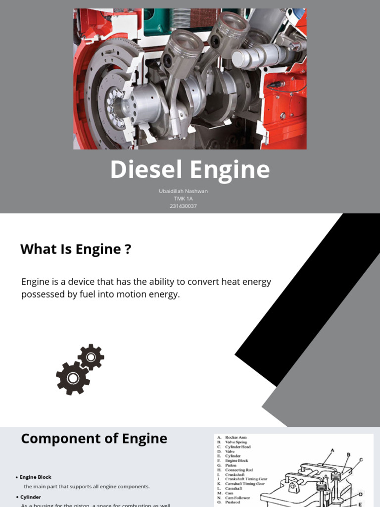 231430037 Ubaidillah Nashwan Diesel Engine | PDF | Internal Combustion Engine | Engines