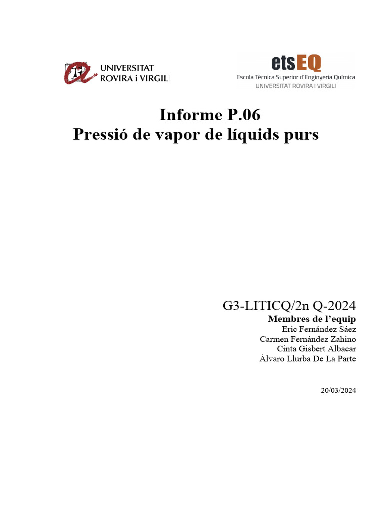 Informe LiTIQ P06 | PDF