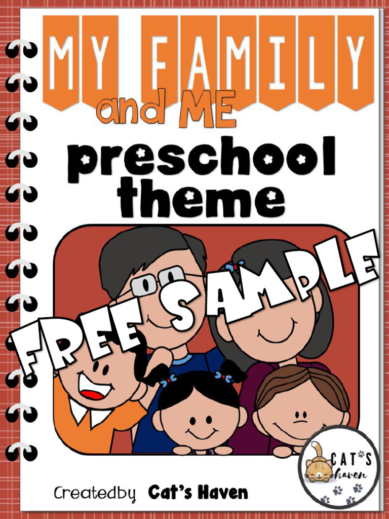 MyFamilyandMePreschoolThemeWorksheetsActivitiesPrintablesFREE 1 | PDF