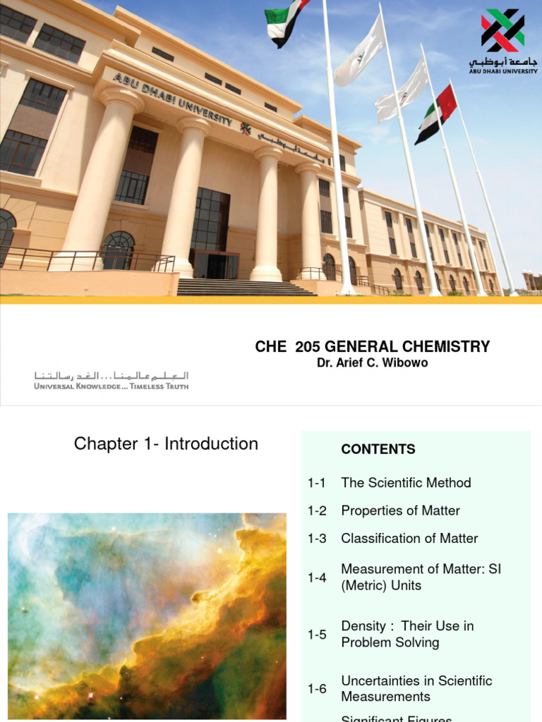 General Chemistry: Introduction to Matter | PDF | Mixture | Chemical ...