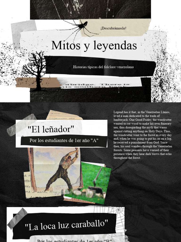 Mitos y Leyendas (Presentación) | PDF