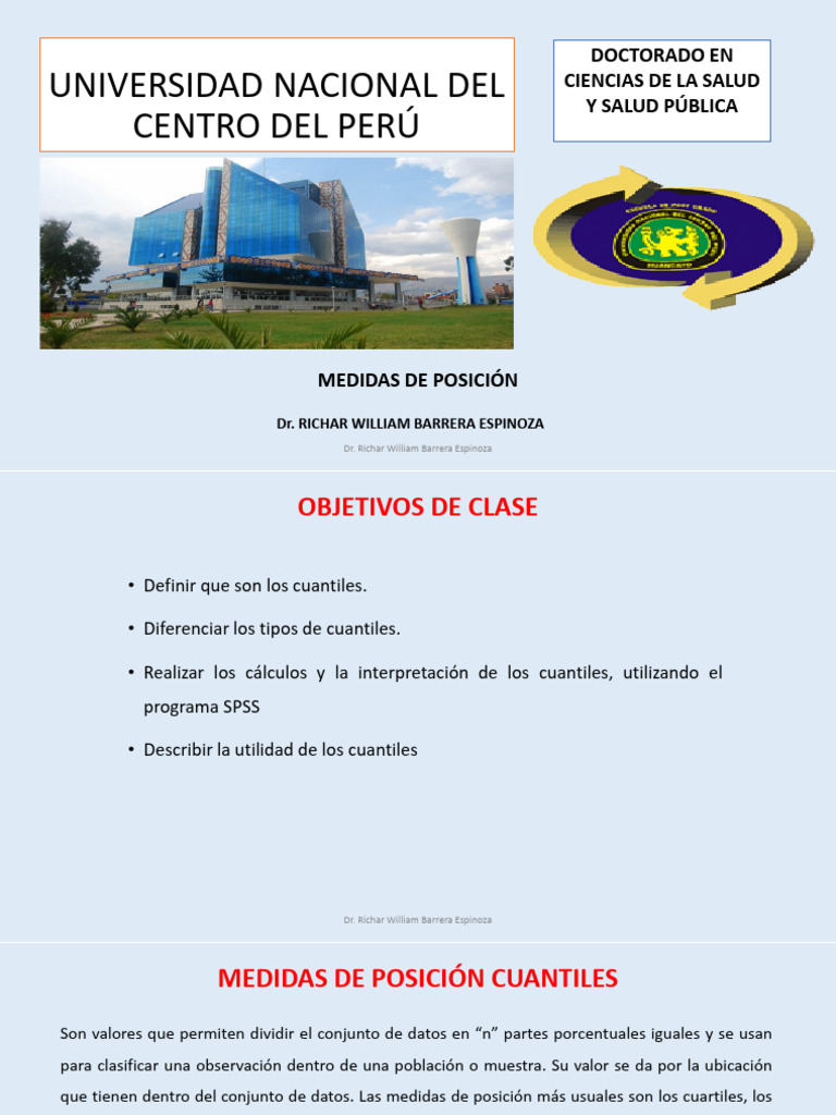 Cuantiles y su Cálculo en SPSS | PDF | Cuantil