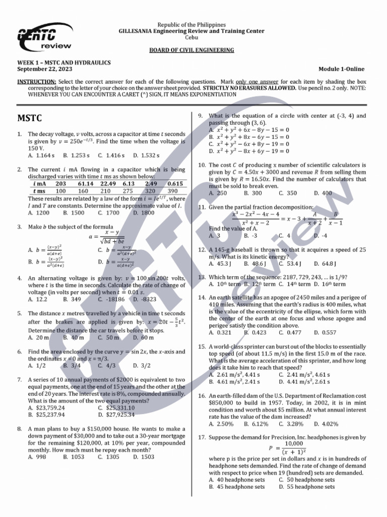 M01 Mstc Hyd Pdf