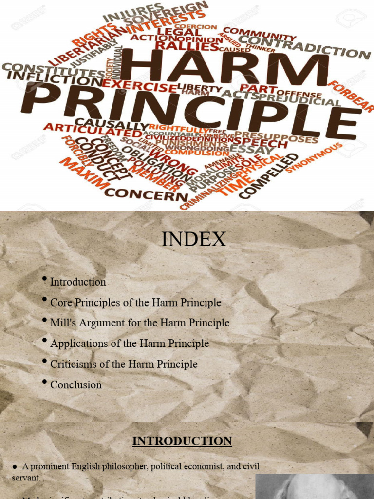 Harm Principles | PDF | John Stuart Mill | Liberty