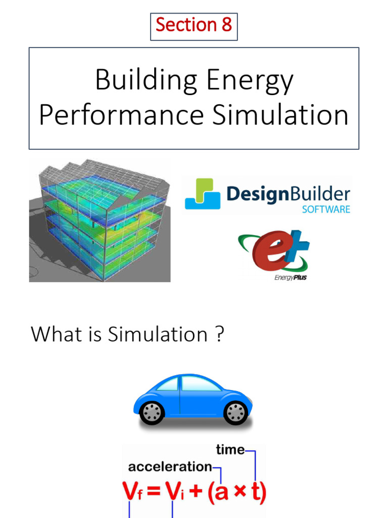 Building Energy Performance Simulation | PDF