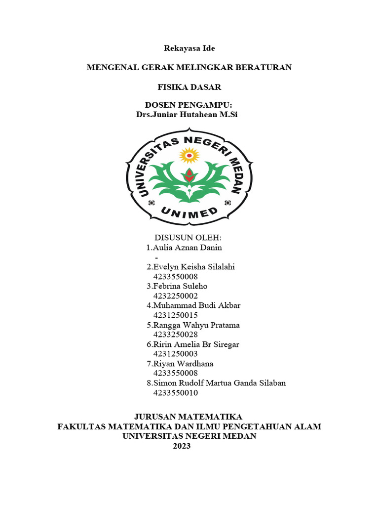 Mengenal Gerak Melingkar Beraturan | PDF Mengenal Gerak Melingkar Beraturan | PDF