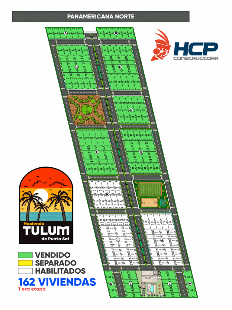 PLANO HACIENDA TULUM DE PUNTA SAL | PDF