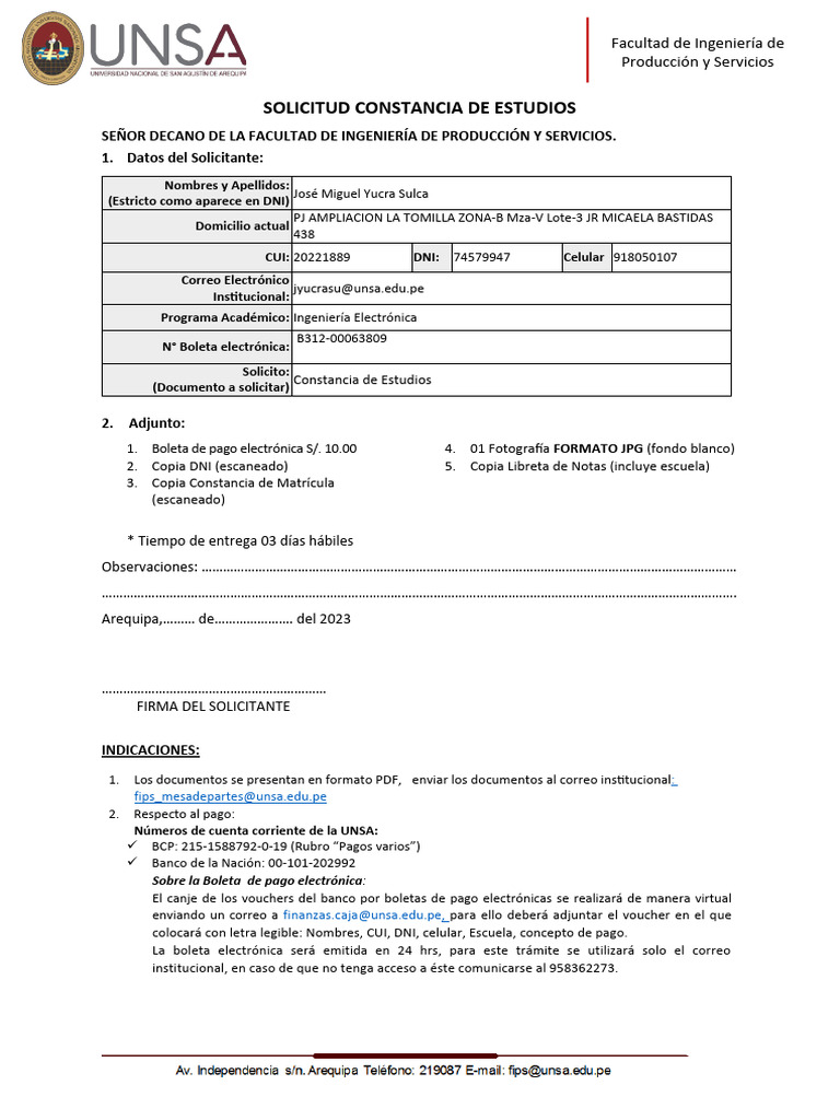 Formato de Contancia | PDF | Documento de identidad | Autenticación