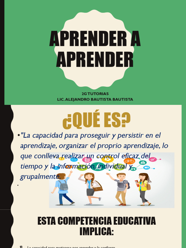 Aprender A Aprender | PDF | Crecimiento personal y profesional ...