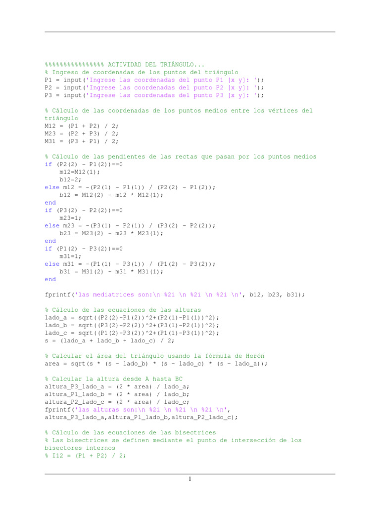 Actividad Triangulo Pdf Triángulo Matemática Elemental