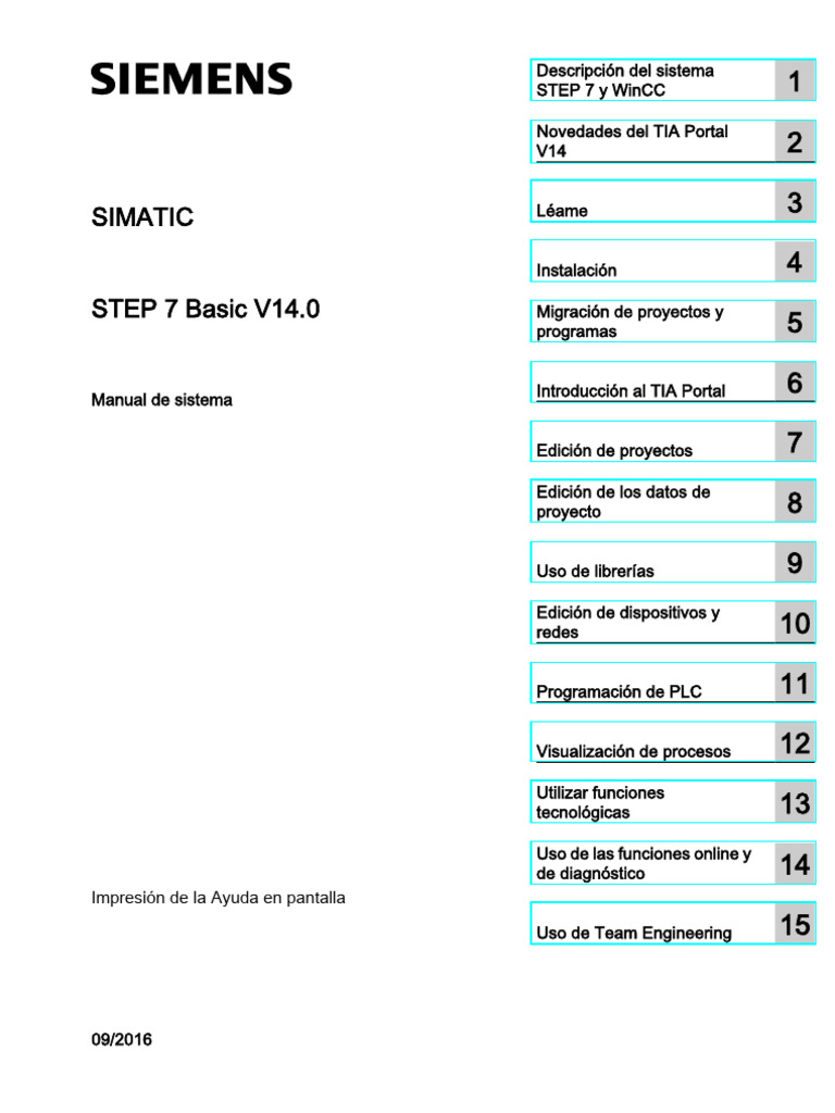 Step 7 Basic v14 Eses Es-Es | PDF | Informática | Ingeniería Informática