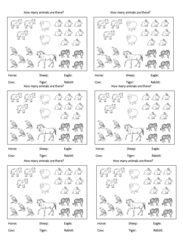 Animals and Pronouns | PDF