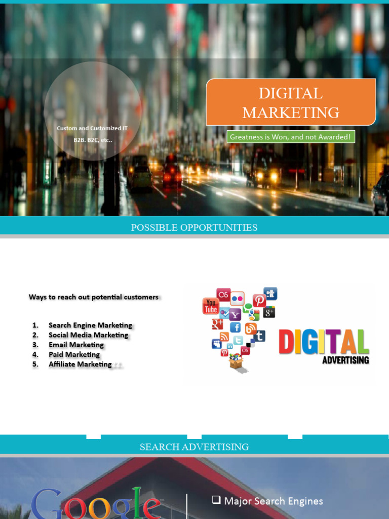 Digital Marketing Plans and Work 2024 | PDF | Search Engine ...