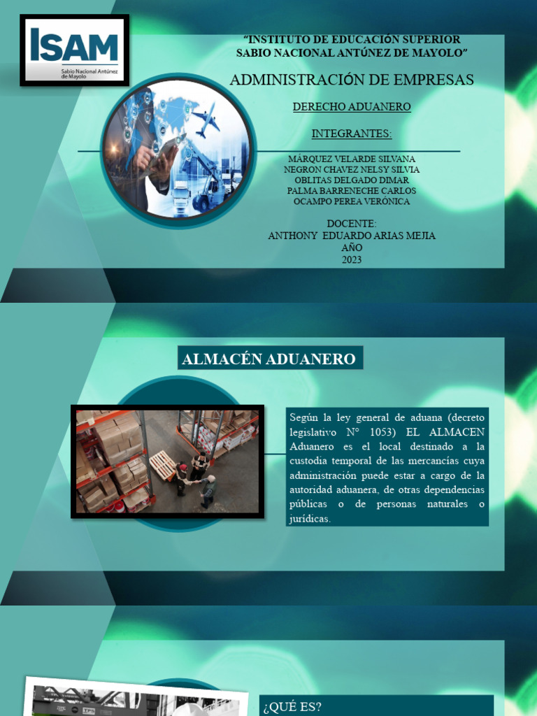 Derecho Aduanero | PDF | aduana | Arancel