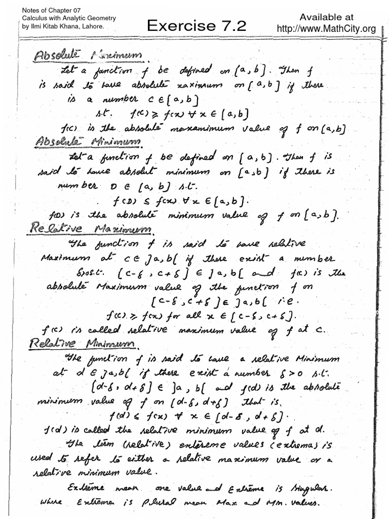 Chap 07 Solutions Ex 7 2 Calculus | PDF | Computers | Technology & Engineering