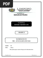 Grade 12 Mathematical Literacy Paper 2 June 2023 | PDF