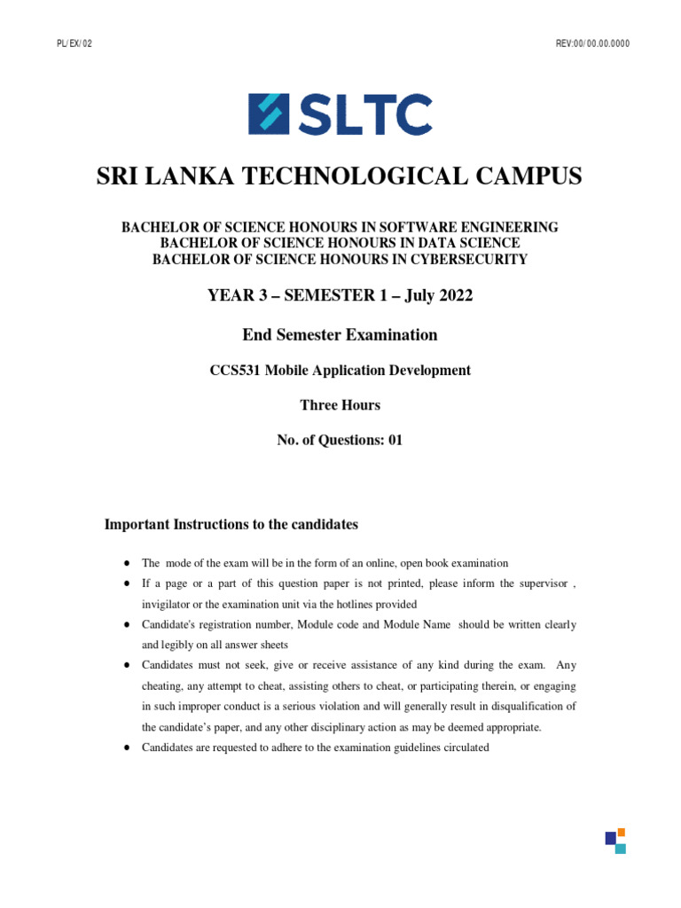 Mobile Application Development | PDF | Computer Engineering | Information Technology