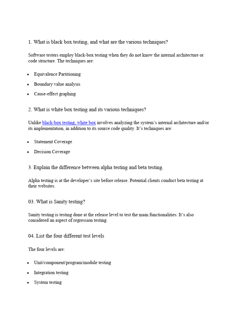 Manual Testing | PDF | Software Testing | Quality Manual Testing | PDF | Software Testing | Quality