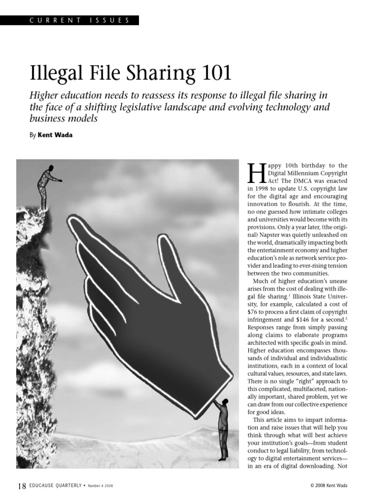 ii-wada-illegal-file-sharing-101-pdf | PDF | Online Copyright ...