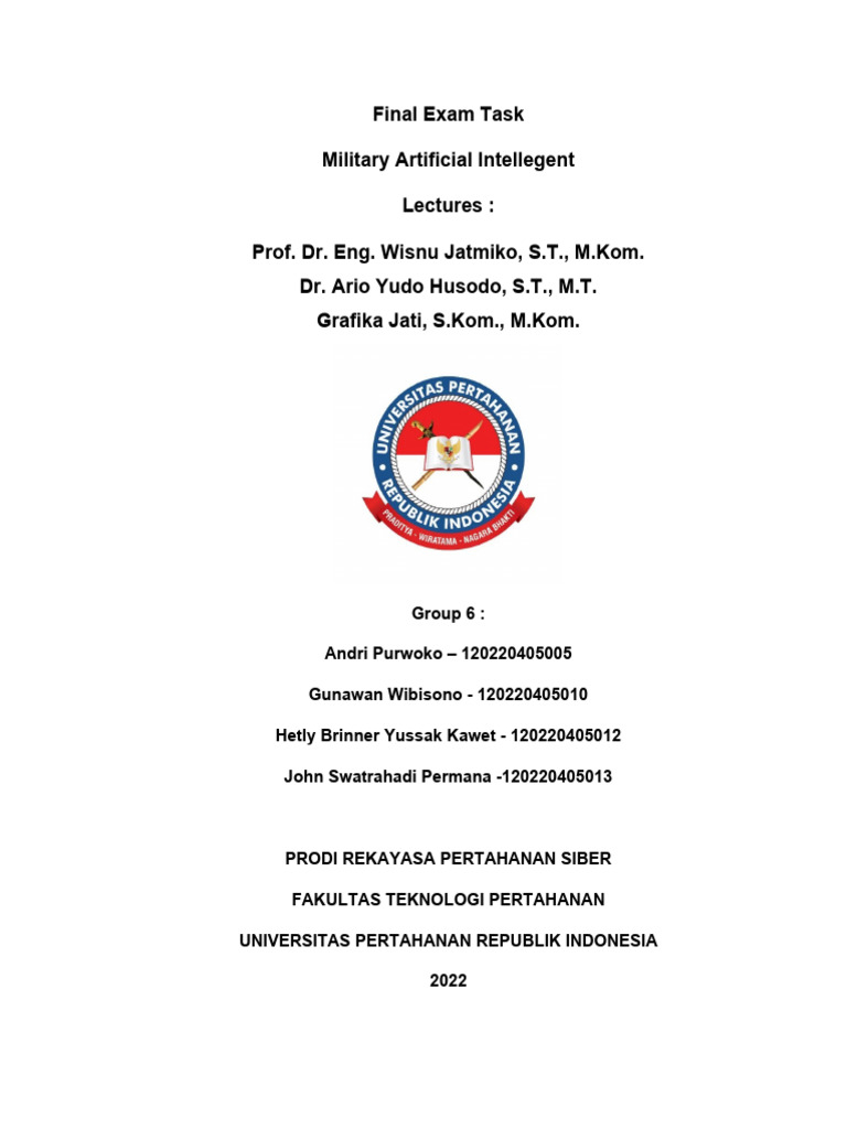 Uas Mai | PDF | Artificial Intelligence | Intelligence (AI) & Semantics