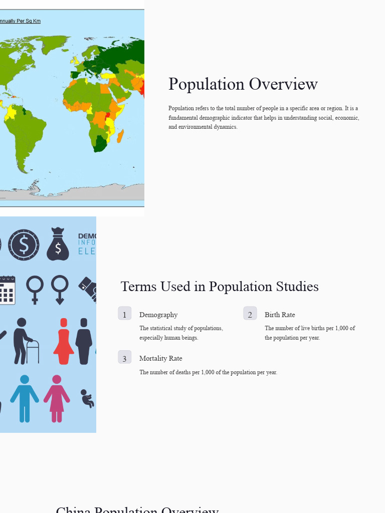 Population Overview | PDF | Economic Growth | Demography