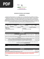 Health Screening Application Form Malta | PDF | Tuberculosis ...