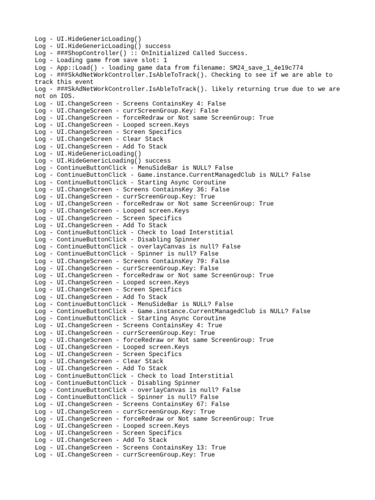 outputlog | PDF | Computing | Software
