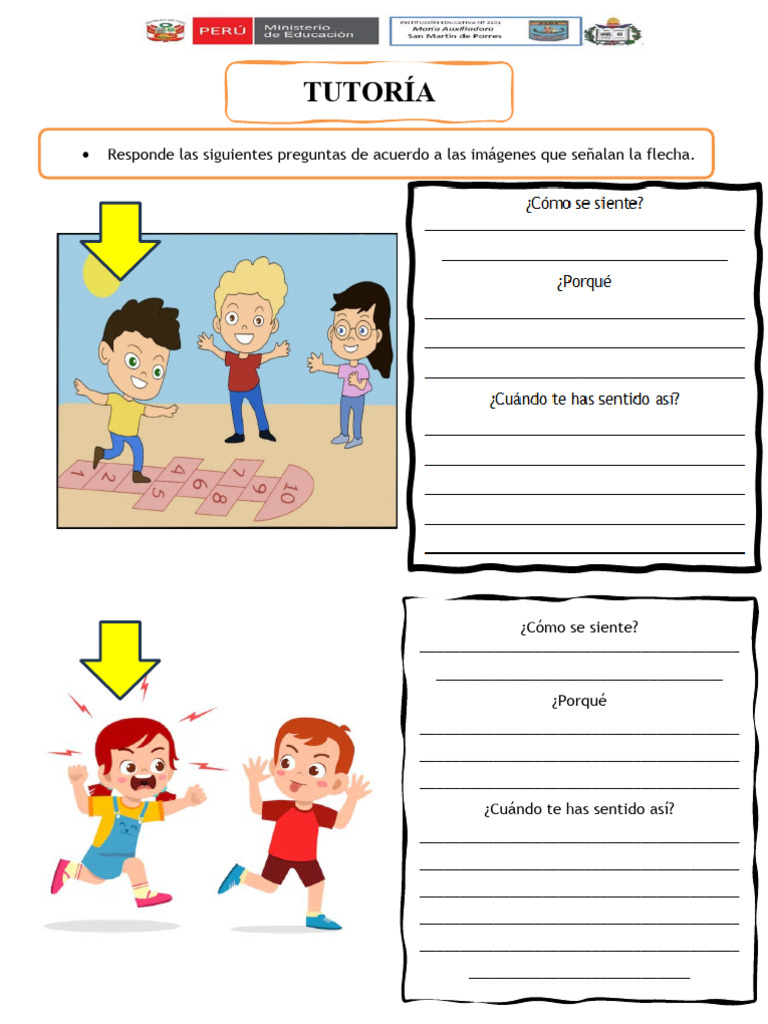 Fichas para trabajar la empatía en aula | PDF