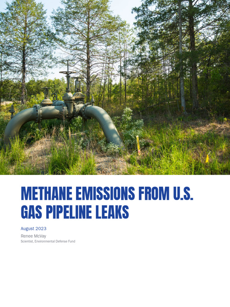 Pipeline Methane Leaks Report | PDF | Natural Gas | Methane