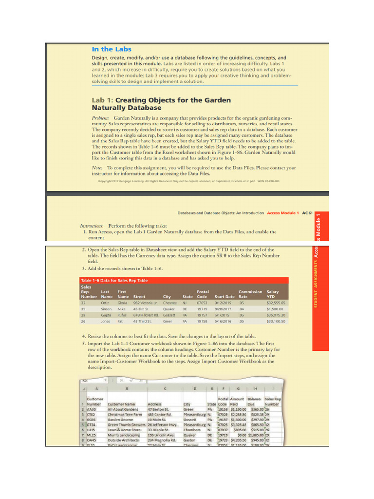Access Activity1 Instructions | PDF