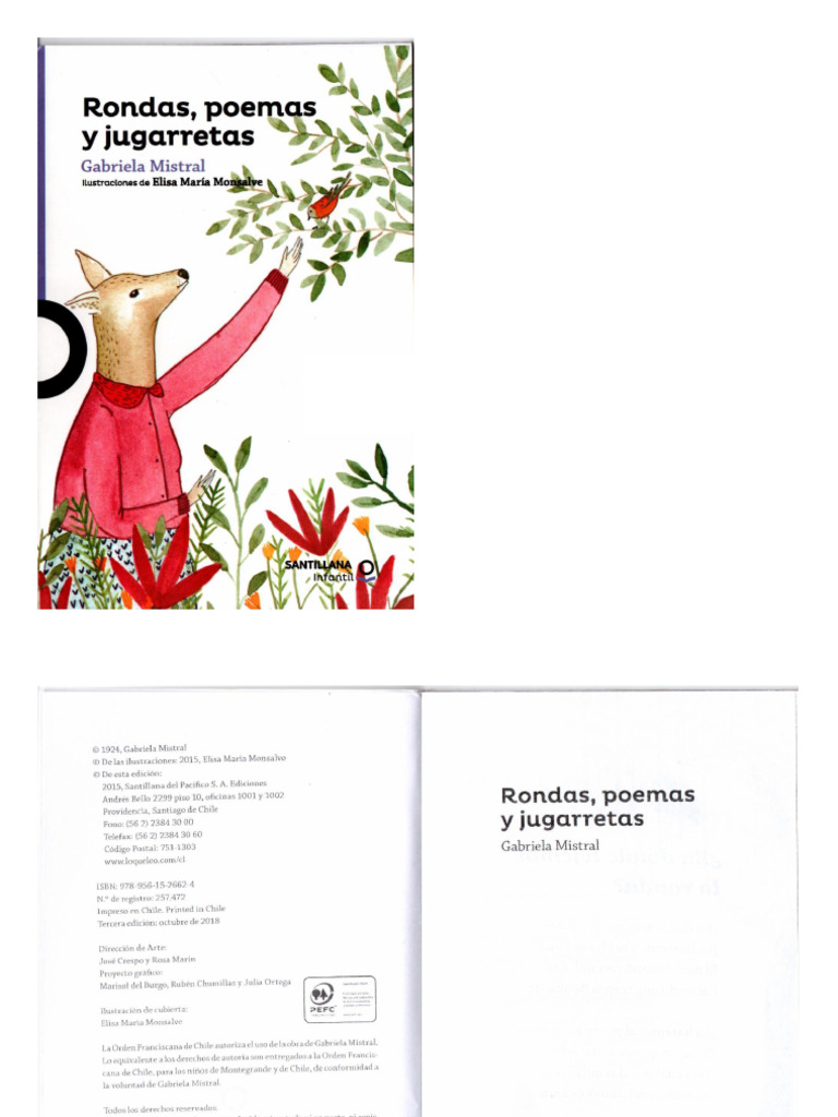 Rondas-Poemas-Jugarretas Gabriela Mistral | PDF