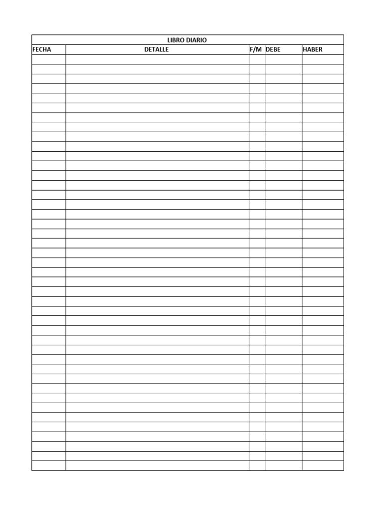 Hojas para Imprimir de Contabilidad | PDF | Negocios económicos | Economias