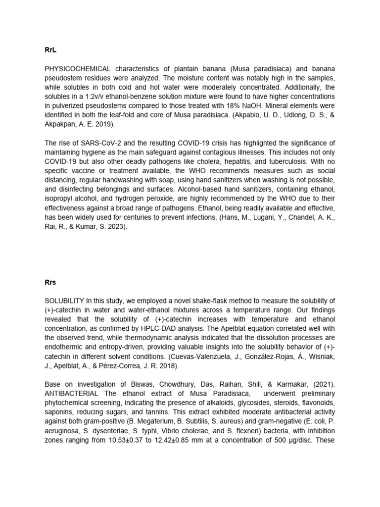 RRL Rrs | Download Free PDF | Disinfectant | Solubility