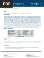 Ficha Técnica Del Agar MacConkey | PDF | Microbiología