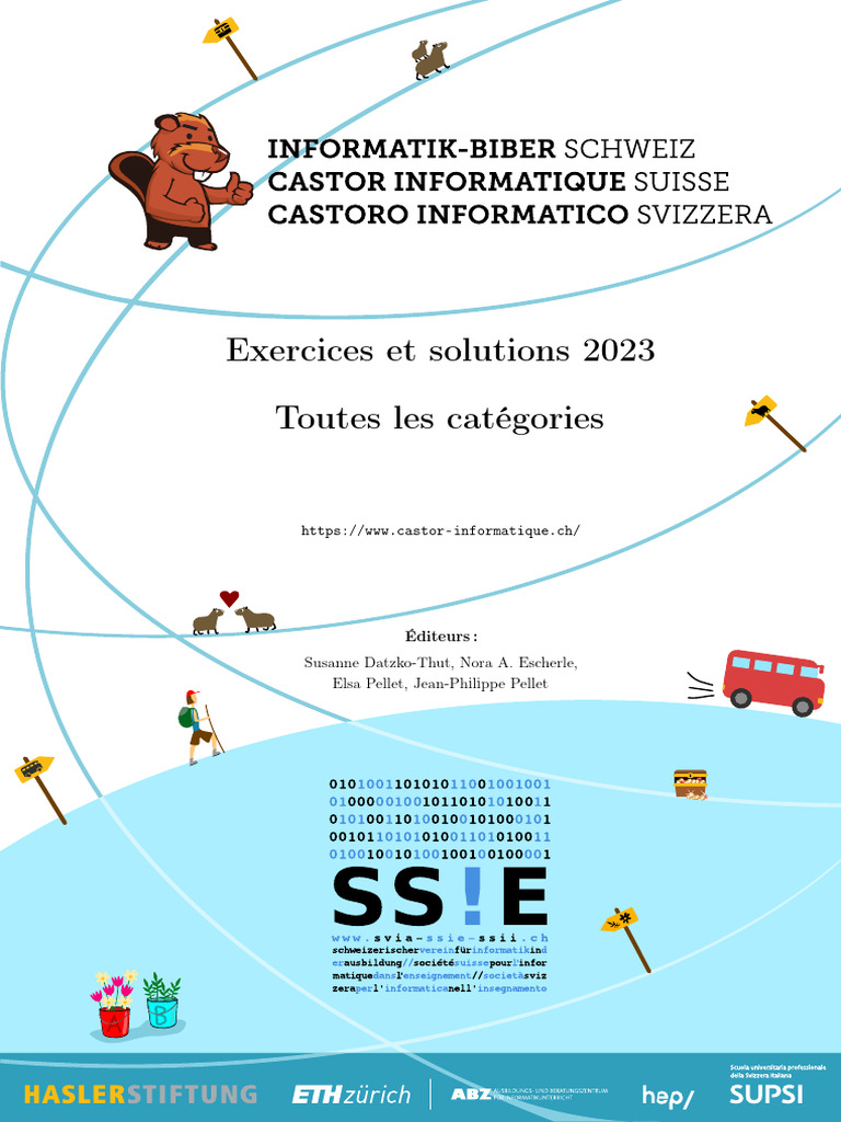 Castor Informatique 2023 ToutAge Avecsolutions | PDF | Structure de ...