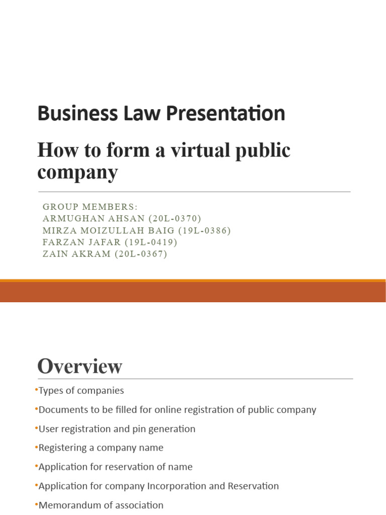 Business Law Ppt final | PDF | Personal Identification Number ...