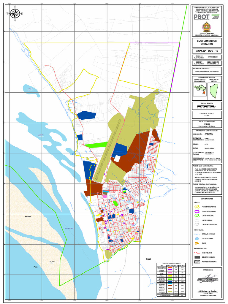 Udg-10 Equipamientos Urbanos | PDF | Mapa | Tecnología geográfica