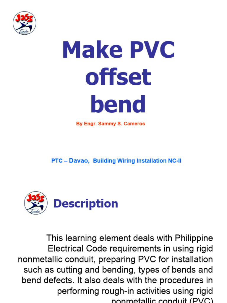 PVC Offset Bend | PDF | Computers