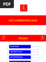 GeM Handbook | PDF | Procurement | Audit