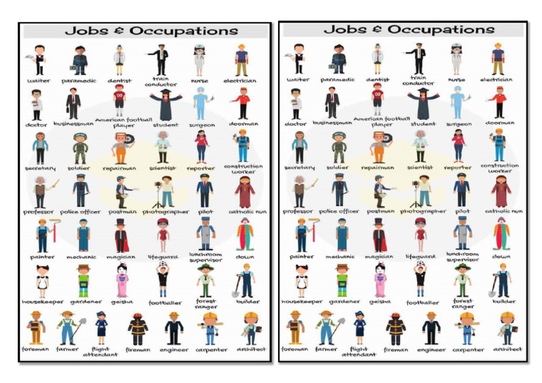 lista profissoes | PDF