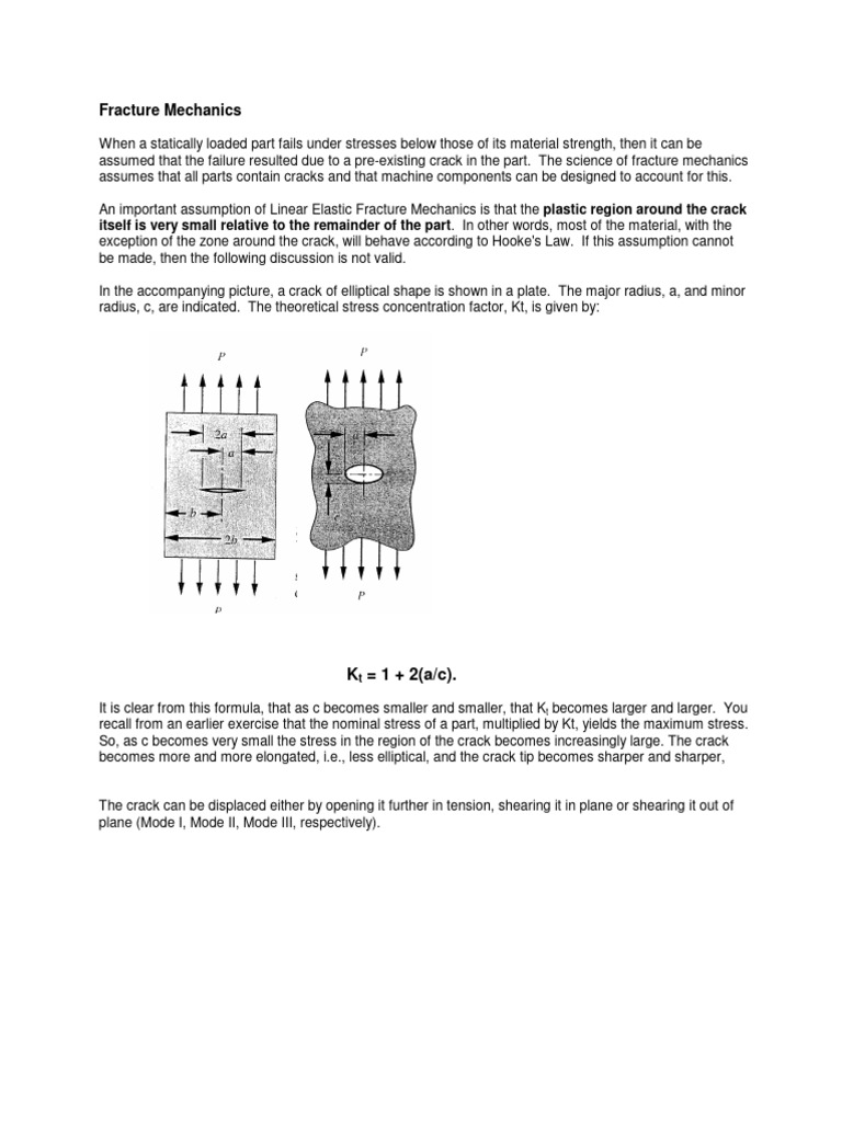 LEFM | Download Free PDF | Fracture Mechanics | Fracture