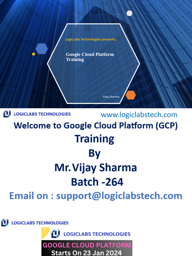 Day1 GCP Presentation MOD1.1 | Download Free PDF | Cloud Computing | Information Technology