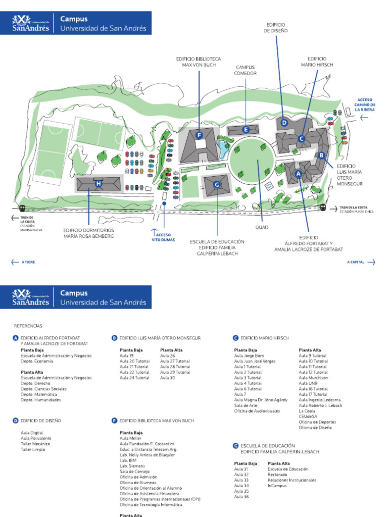 Mapa Campus Aulas 2018 | PDF